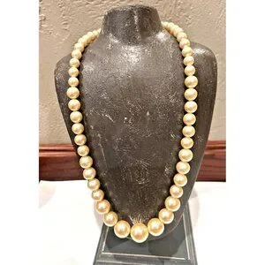 Napier | Jewelry | Napier Graduated Faux Pearl Bead 24 Single Strand ...